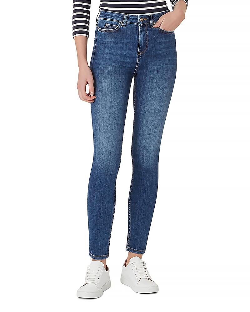 WHISTLES Whistles Slim-Fit Cotton-Jersey Jacket